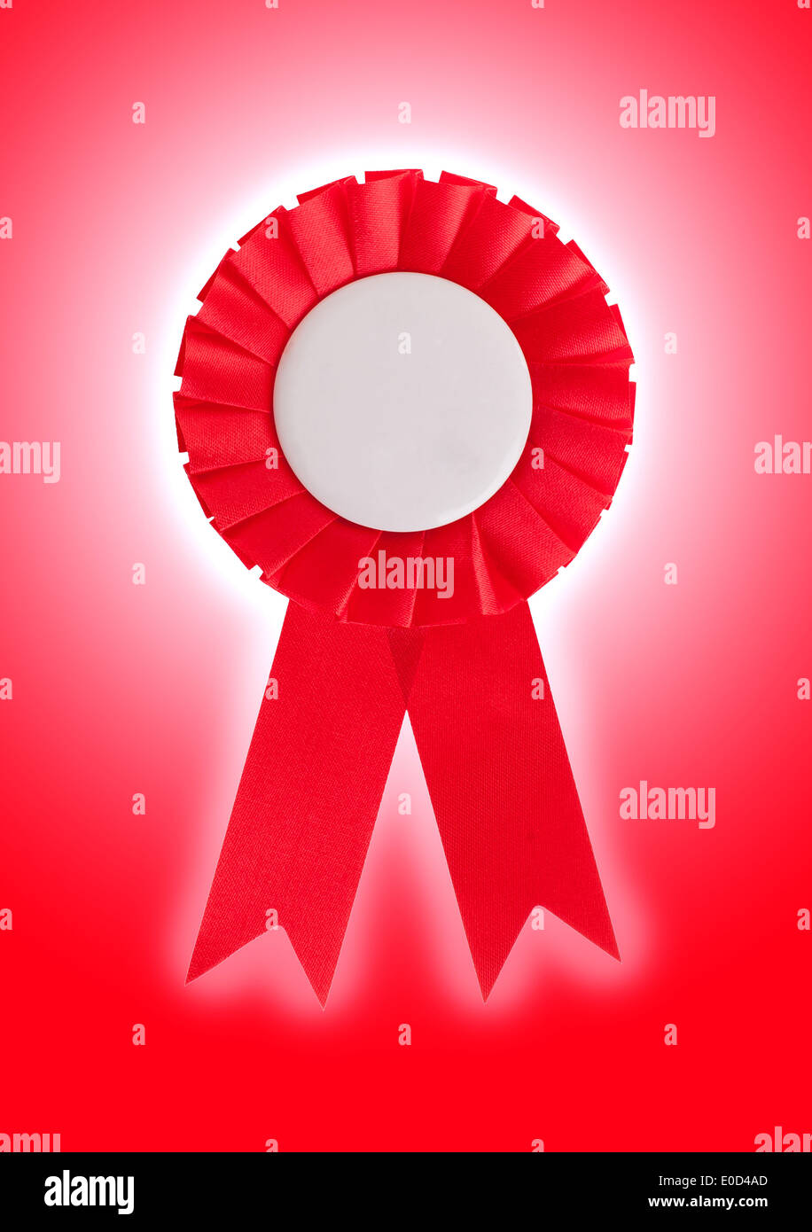Red ribbon award hi-res stock photography and images - Alamy