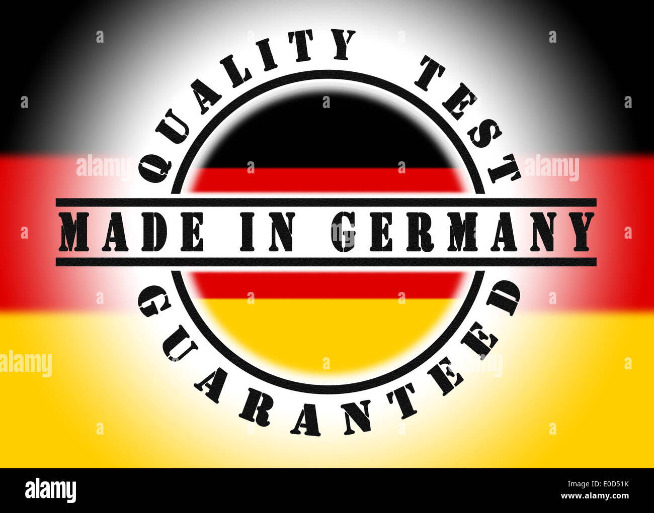 Germany flag stamp hi-res stock photography and images - Alamy