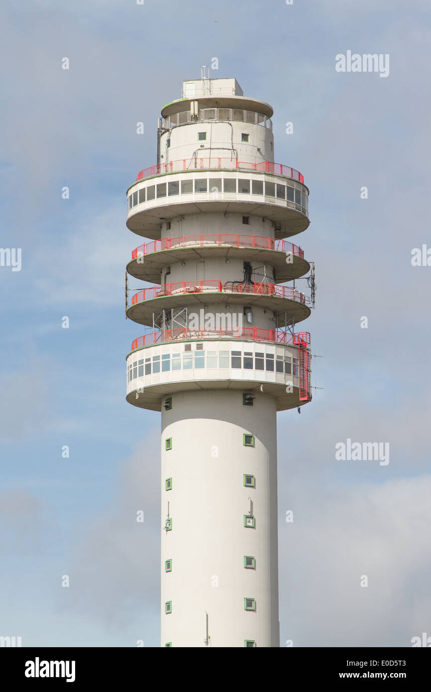 Rebuilding the collapsed Radio Television Tower (Holland Stock Photo ...