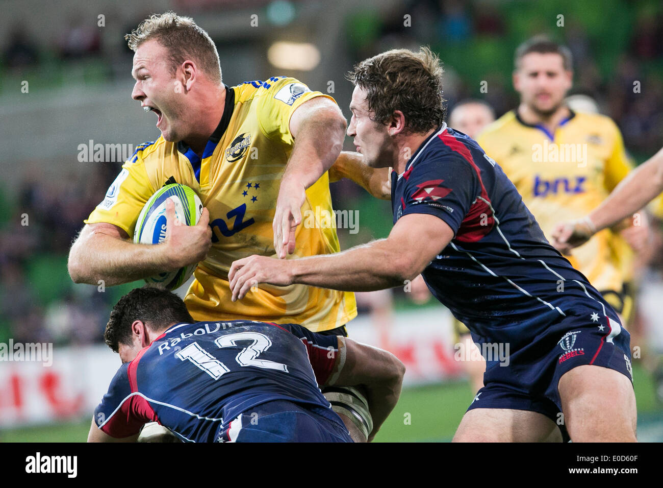 Melbourne, Australia. 09th May, 2014. James Broadhurst of the ...