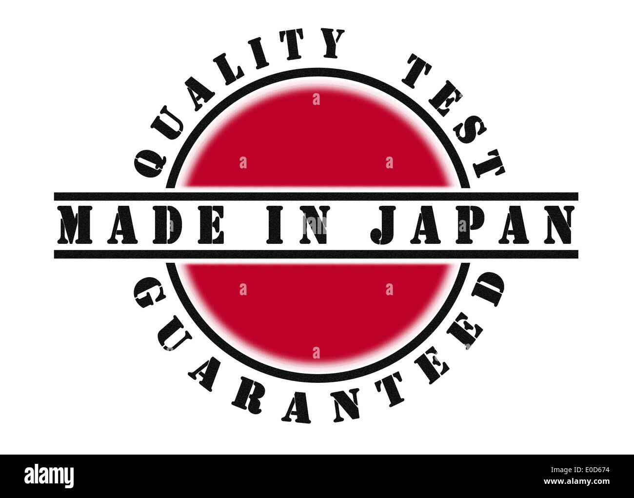 Japan flag stamp hi-res stock photography and images - Alamy