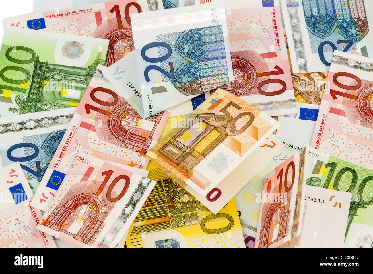 Euro, money, currency, note, notes, bills, cash Stock Photo - Alamy