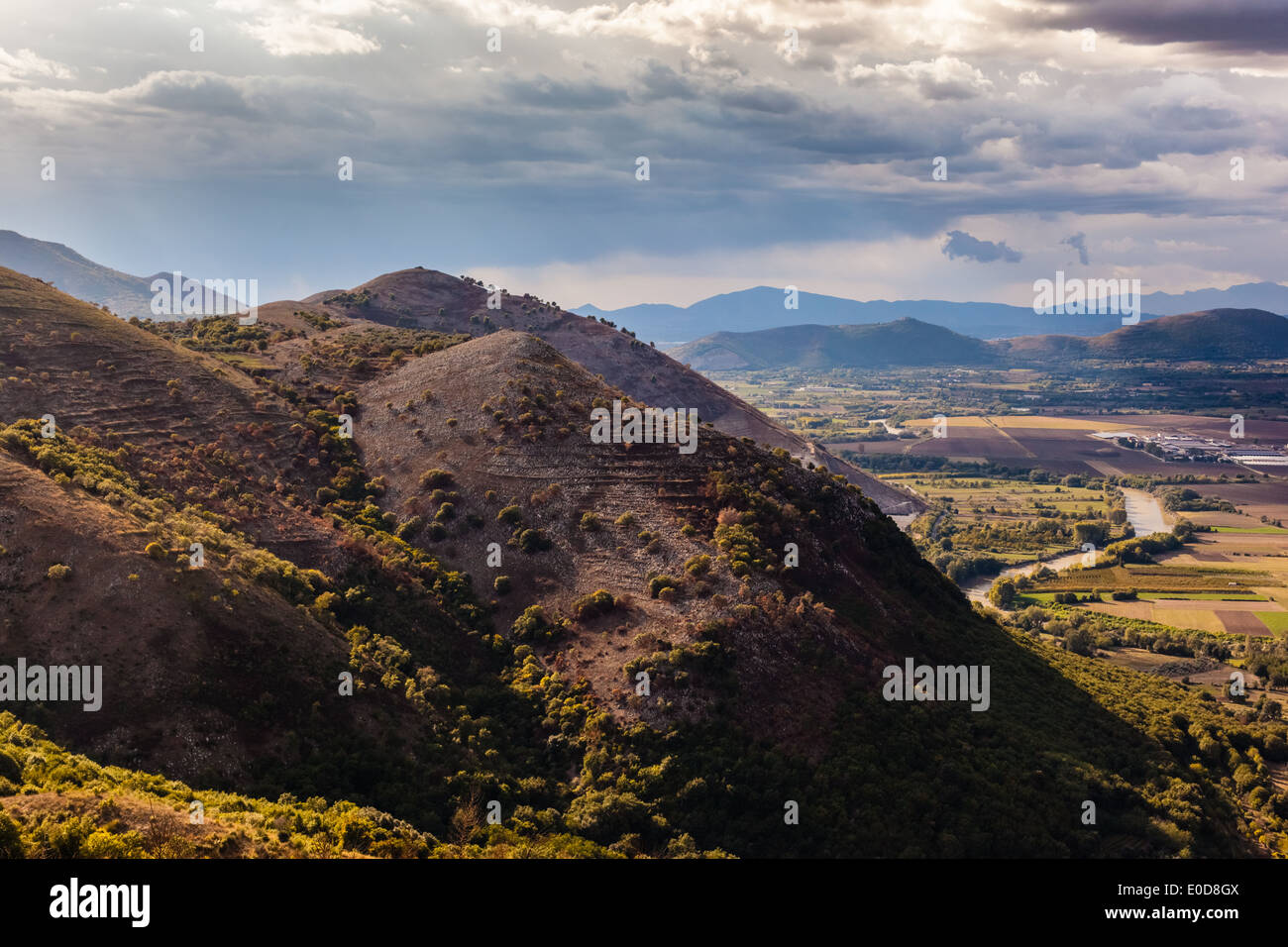 Beautiful mountain landscape in benevento hi-res stock photography and ...