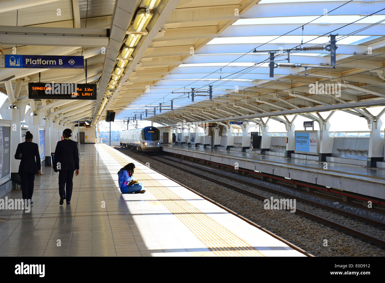 Gautrain station hi-res stock photography and images - Alamy