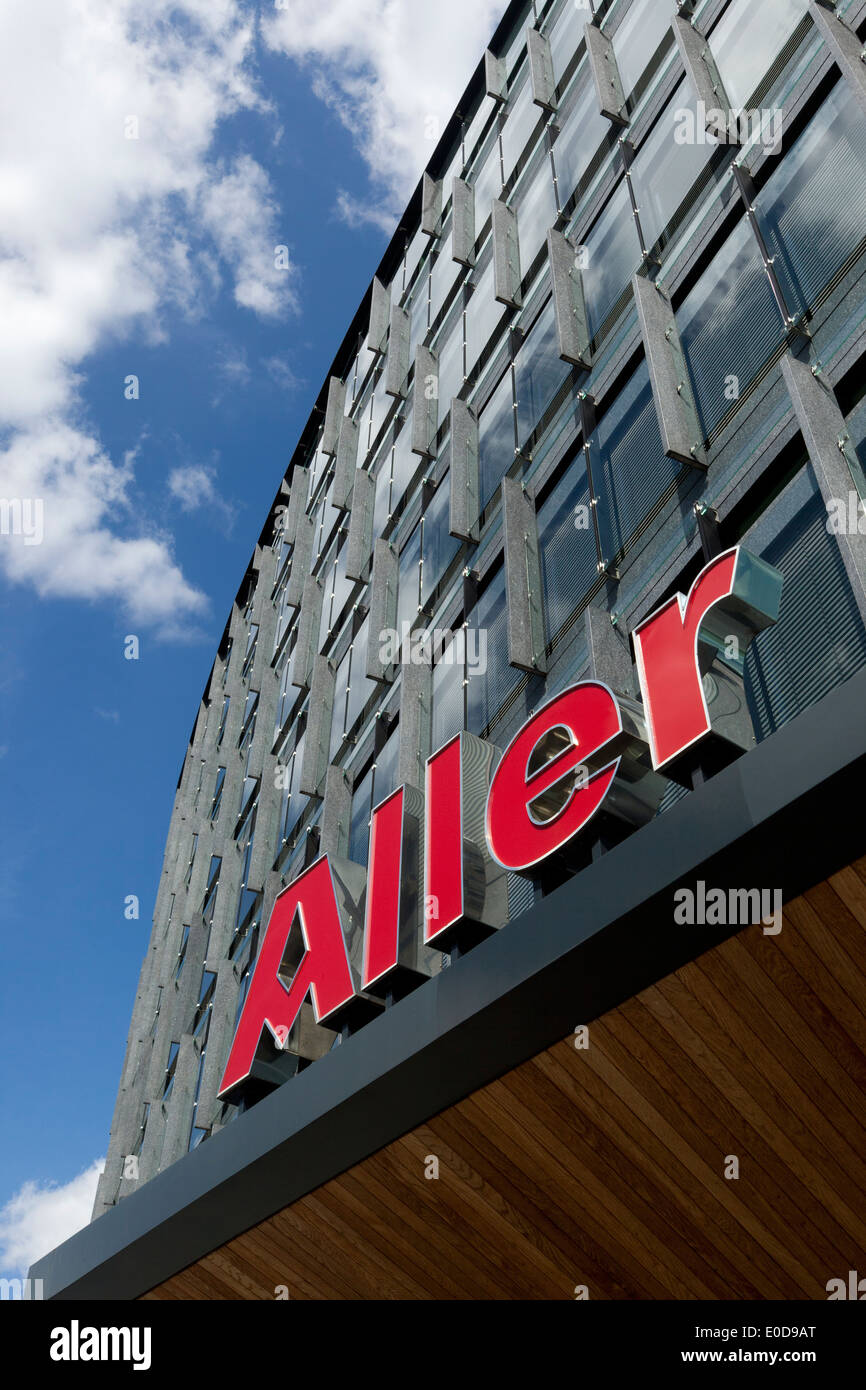 Aller logo hi-res stock photography and images - Alamy