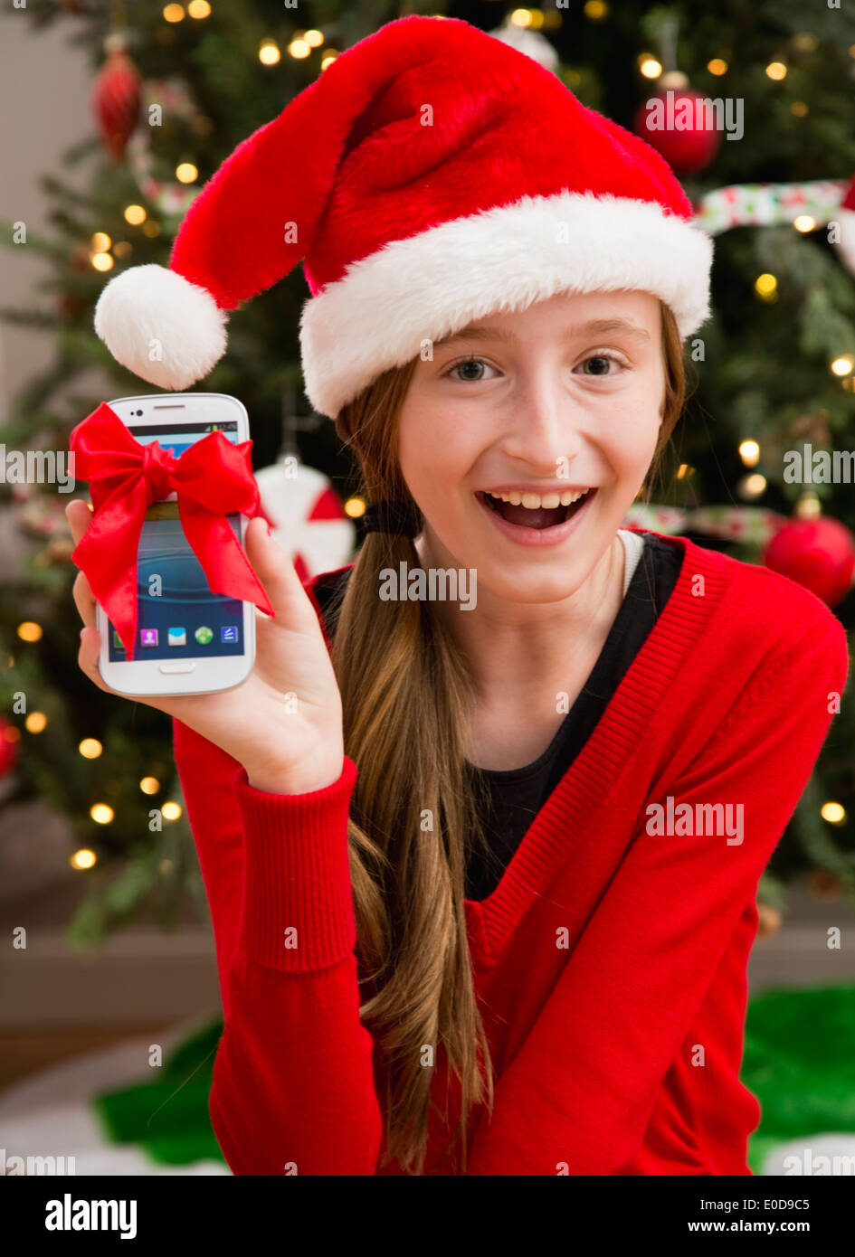 Christmas 10 kid hi-res stock photography and images - Alamy