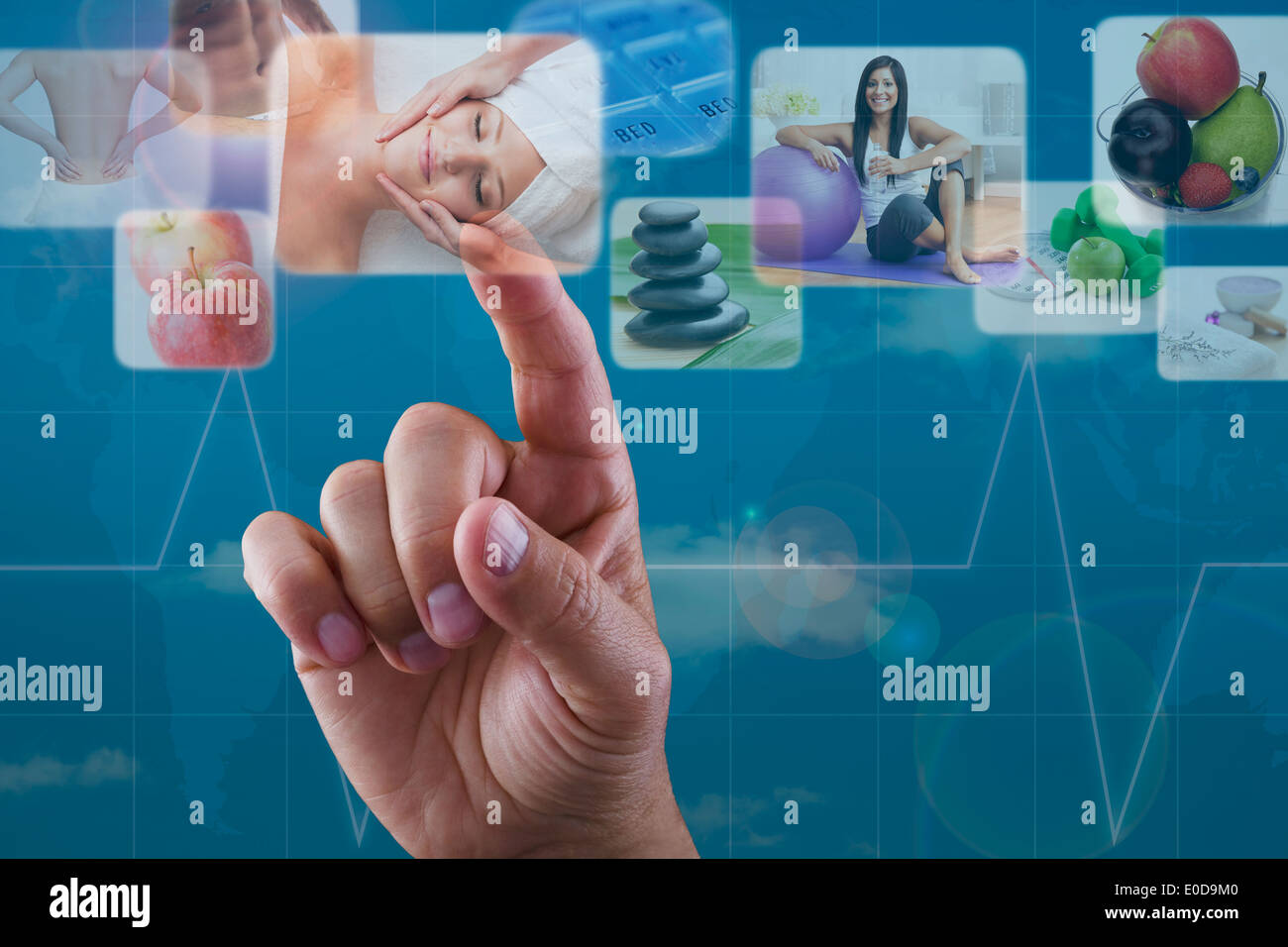 Digital health technology hi-res stock photography and images - Alamy