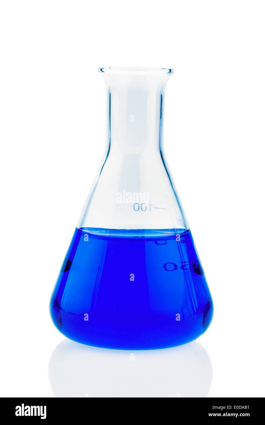 Many test tubes with an attempt in a research lab of a university ...