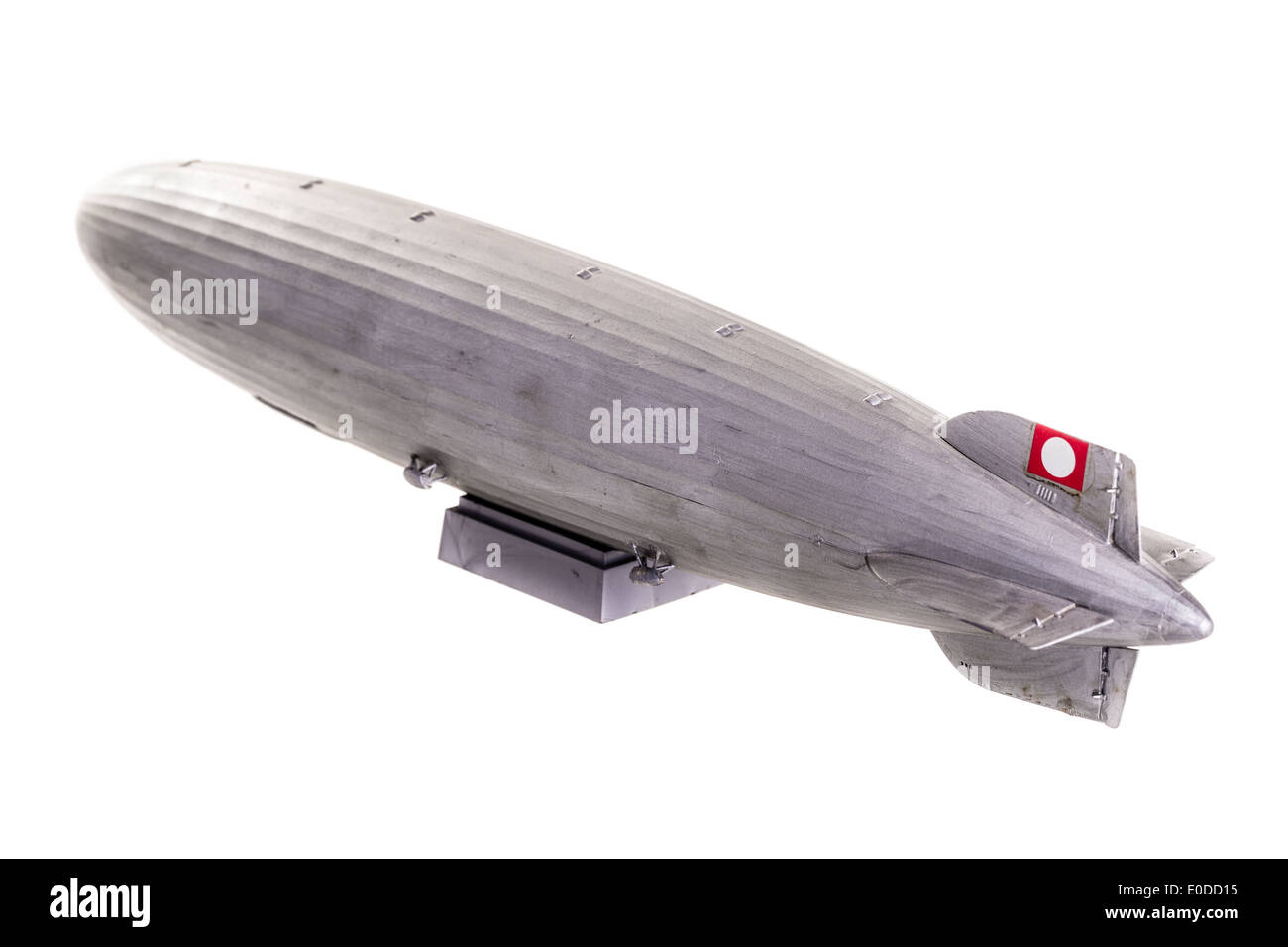a gray zeppelin model isolated over a white background Stock Photo - Alamy