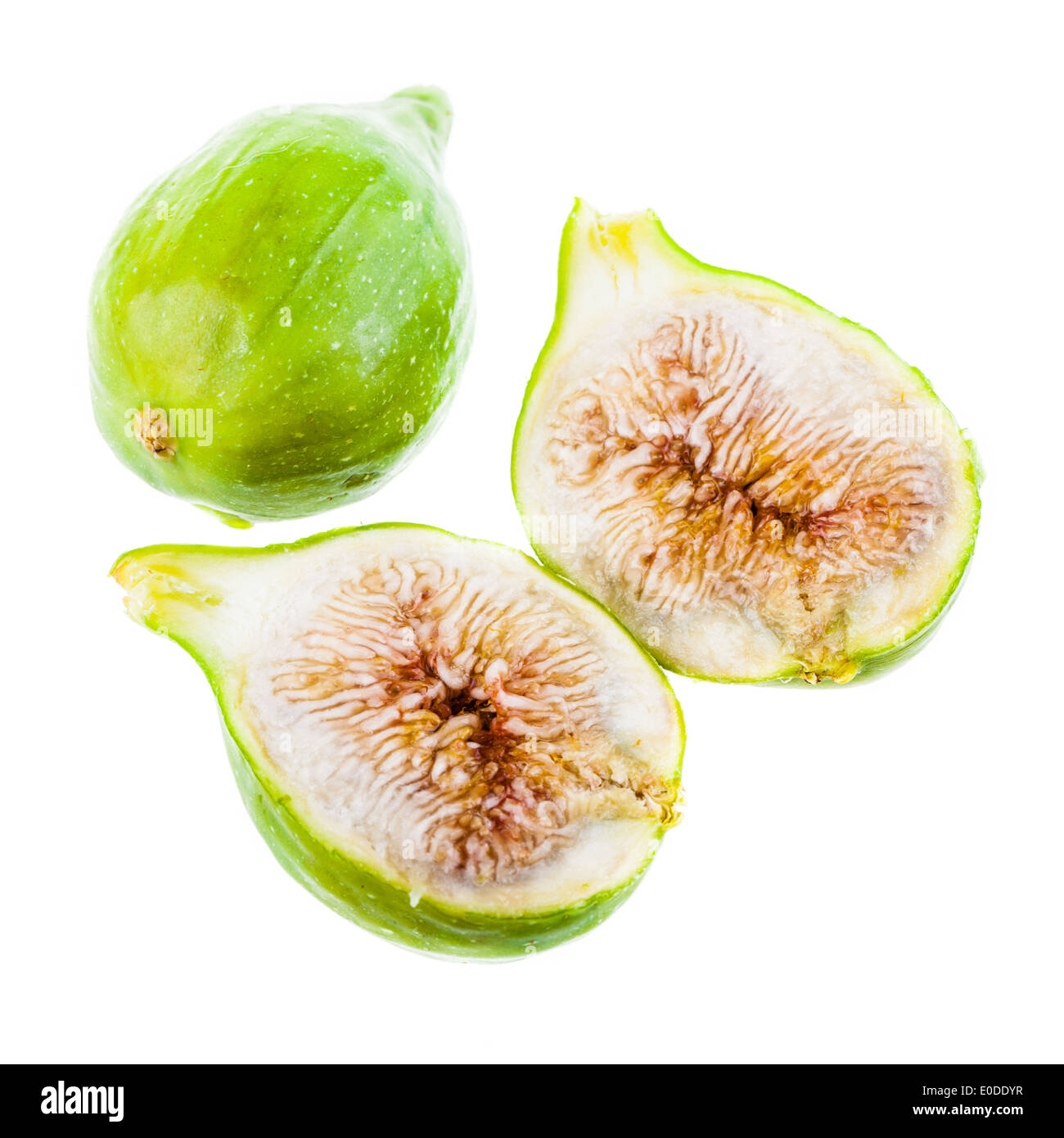 Pair of green figs hi-res stock photography and images - Alamy