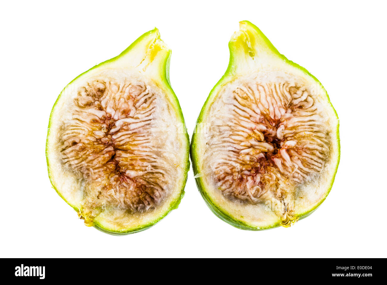 Pair of green figs hi-res stock photography and images - Alamy