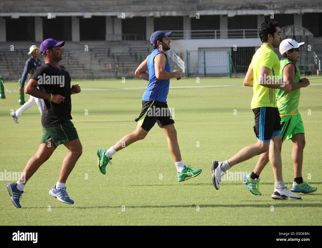 Pakistan Cricket Training Session High Resolution Stock Photography and ...