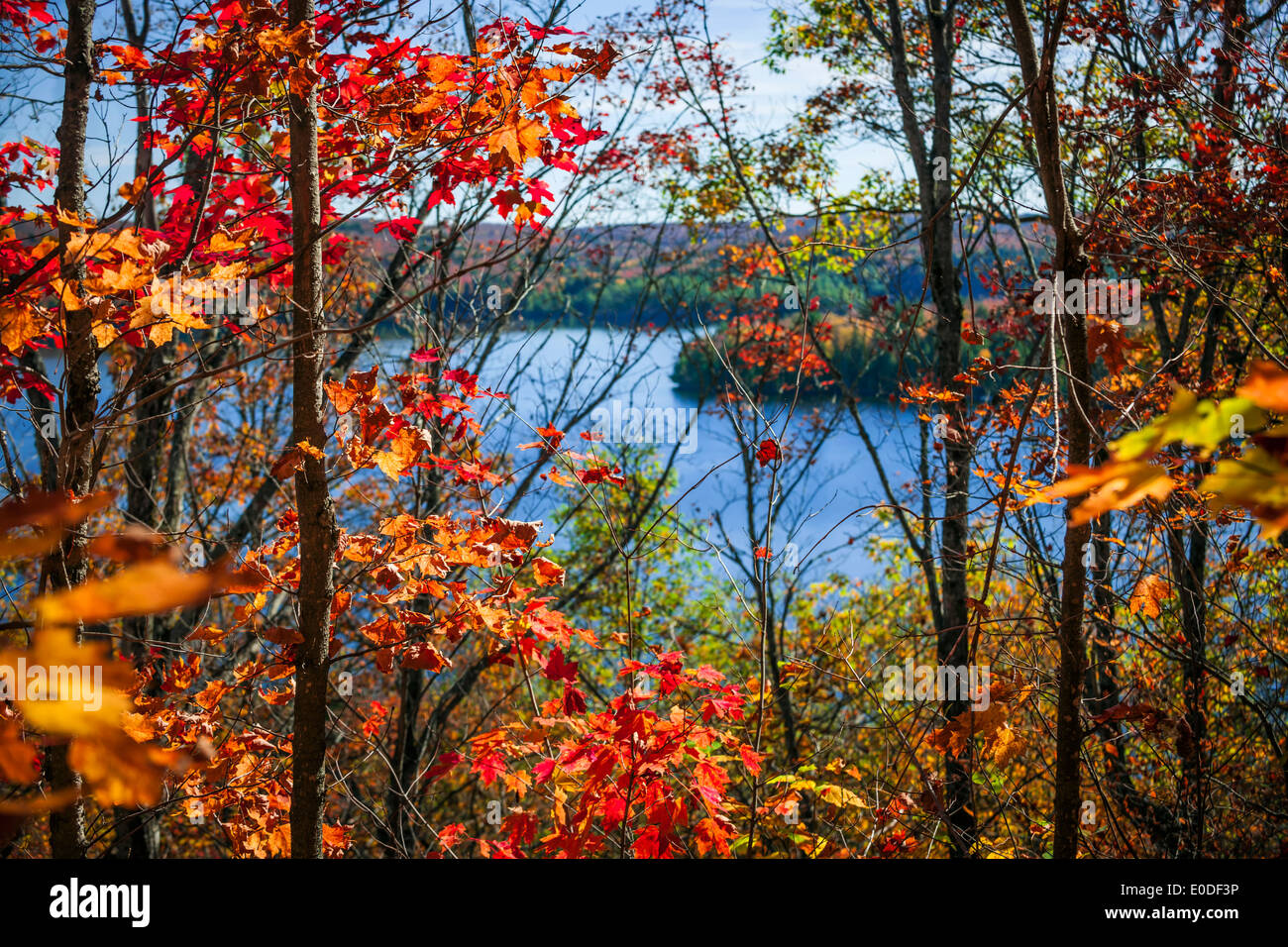 Fall lake hi-res stock photography and images - Alamy