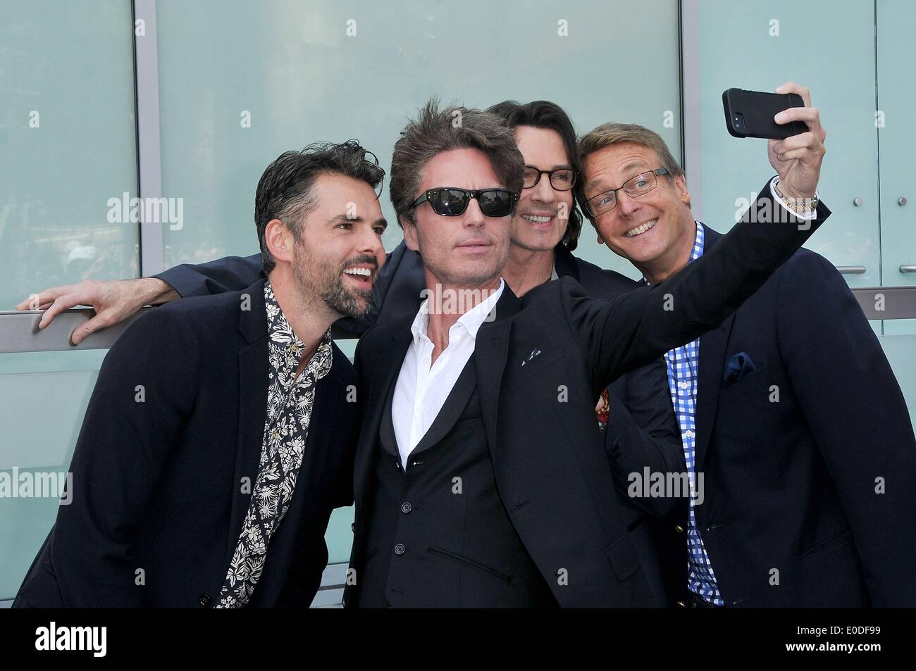 Los Angeles, CA, USA. 9th May, 2014. Jason Thompson, Richard Marx, Rick ...