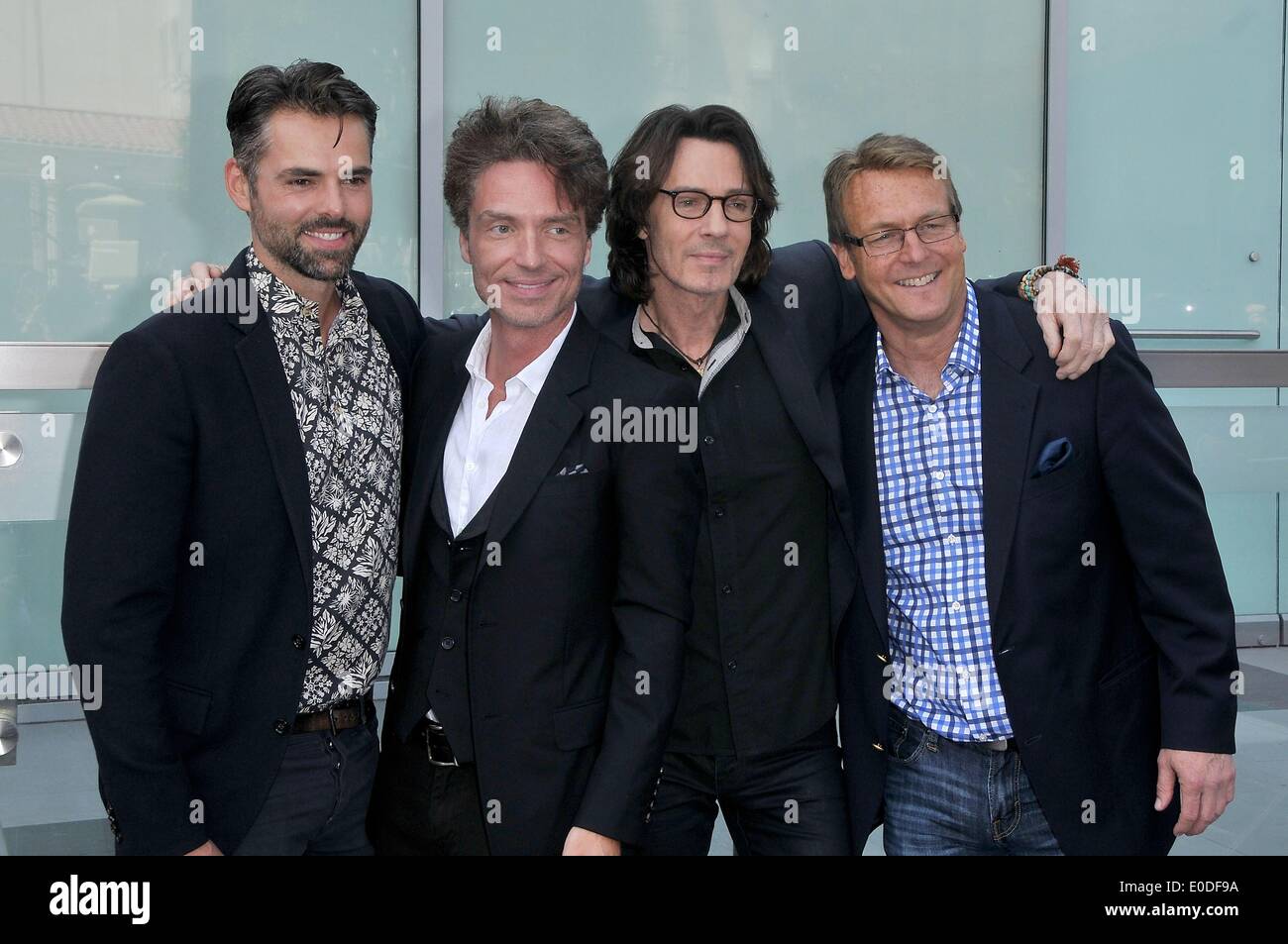 Los Angeles, CA, USA. 9th May, 2014. Jason Thompson, Richard Marx, Rick ...