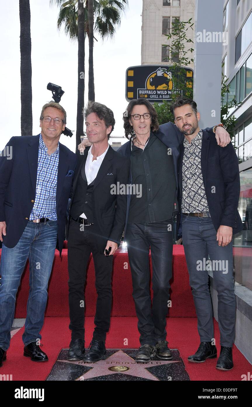 Los Angeles, CA, USA. 9th May, 2014. Doug Davidson, Richard Marx, Rick ...