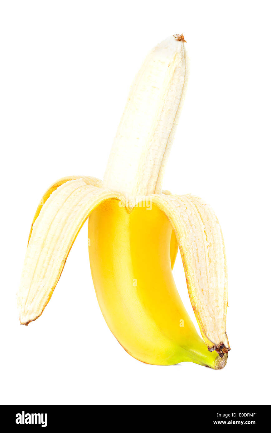 Healthy banana isolated Stock Photo - Alamy