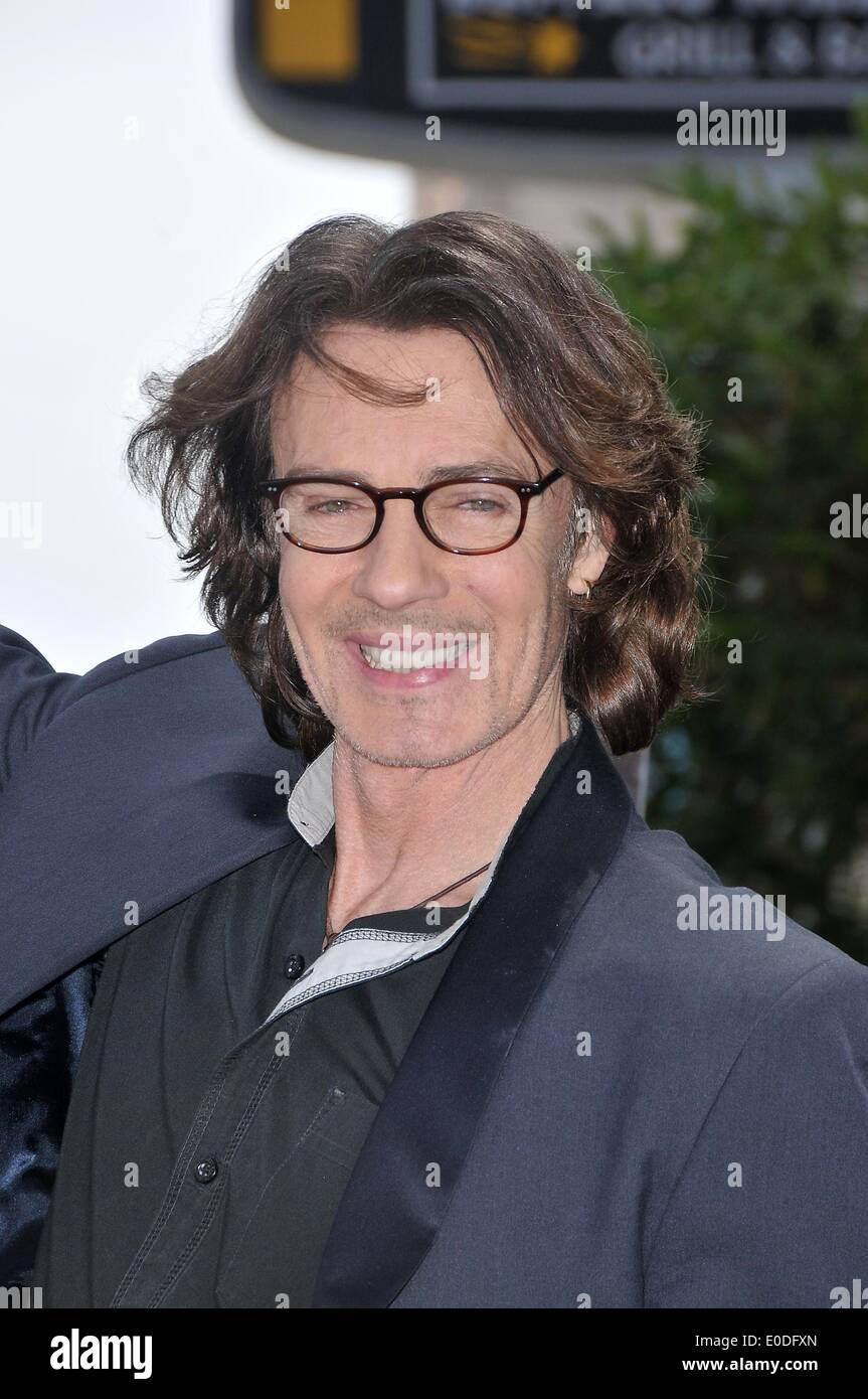 Rick springfield hollywood walk of fame star ceremony hi-res stock ...