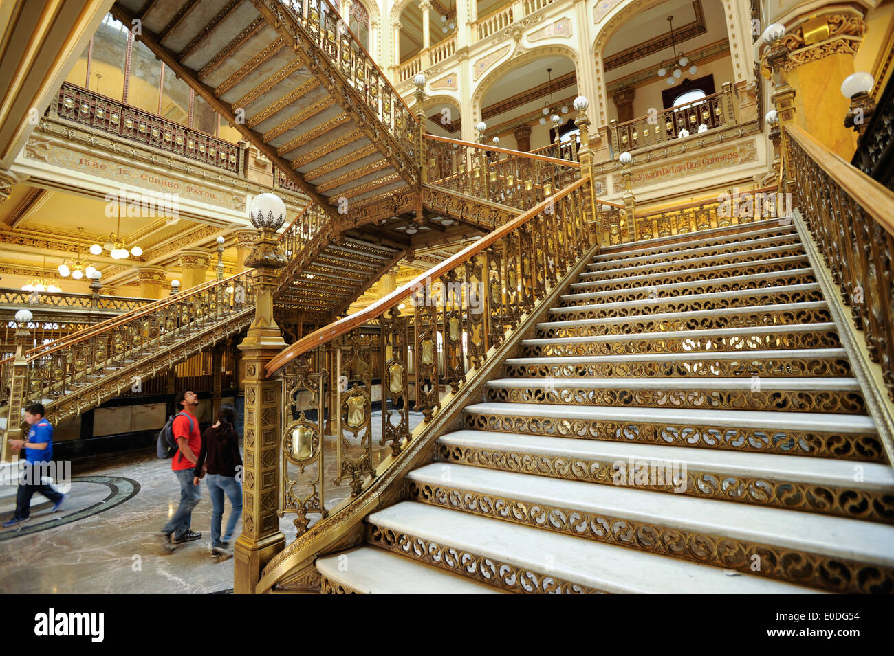 Palacio Postal (Post Office) (Palacio de Correos de Mexico) in Mexico ...