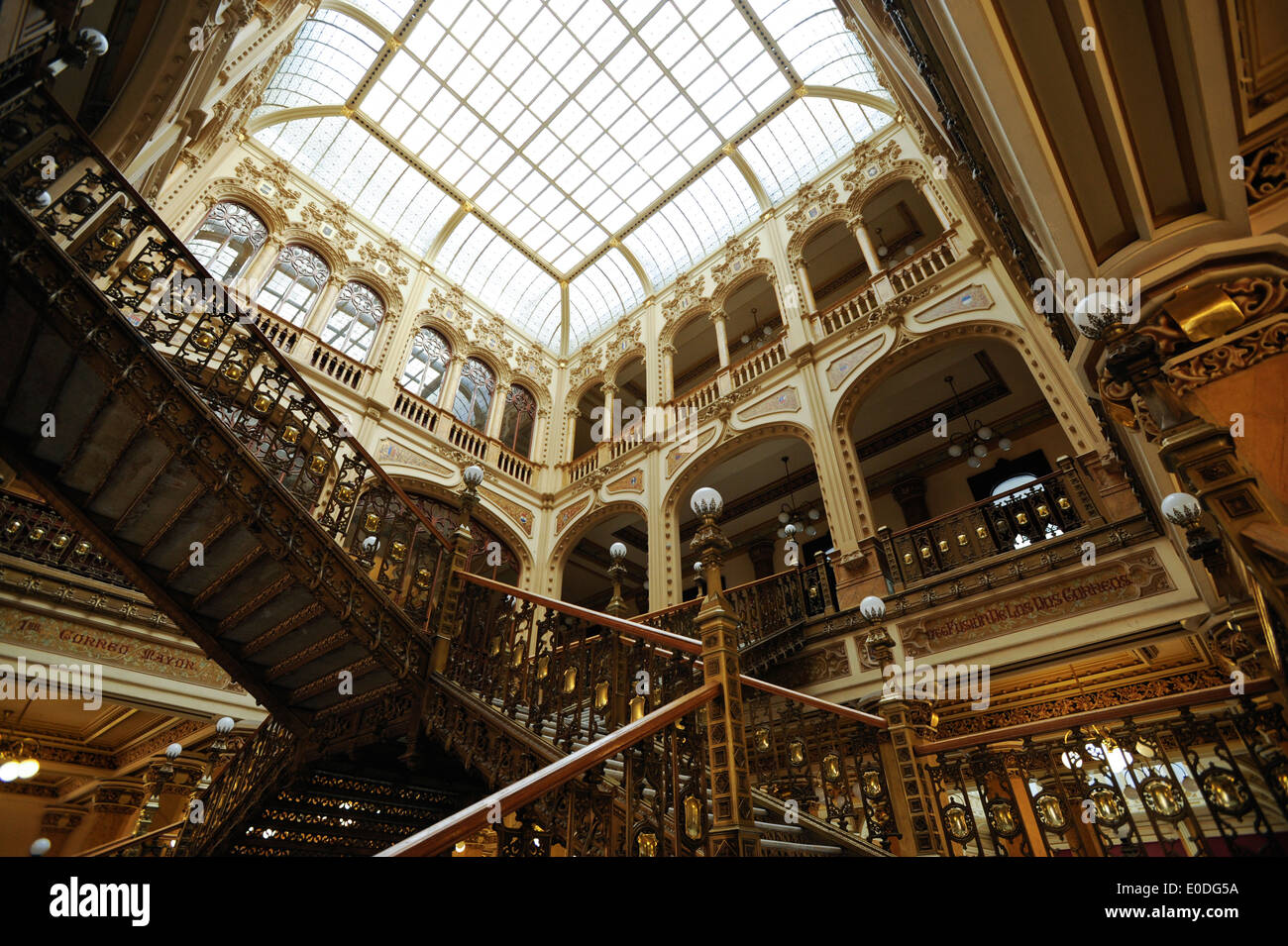 Palacio Postal (Post Office) (Palacio de Correos de Mexico) in Mexico ...