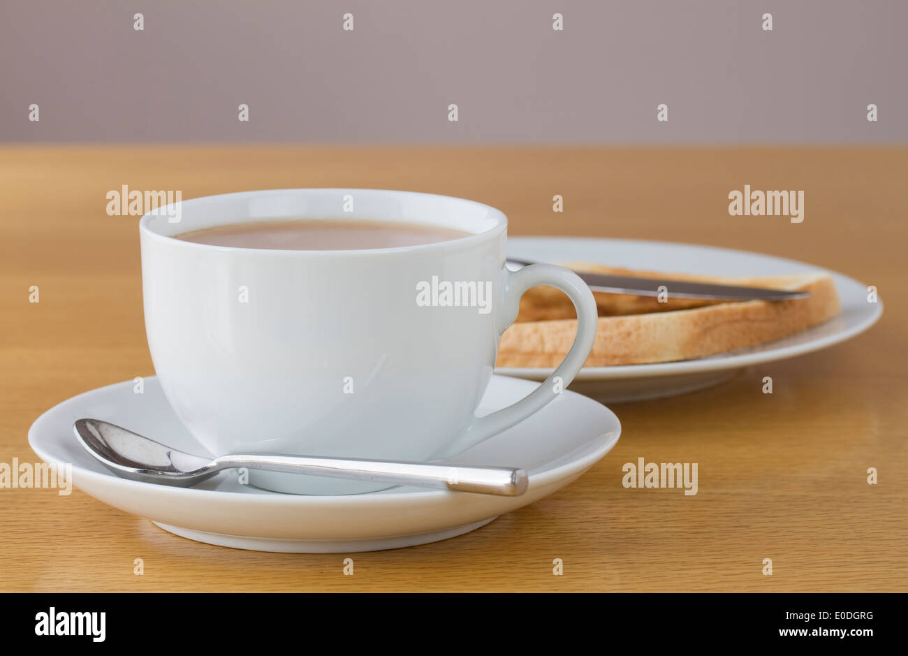 Toast cup coffee breakfast hi-res stock photography and images - Alamy