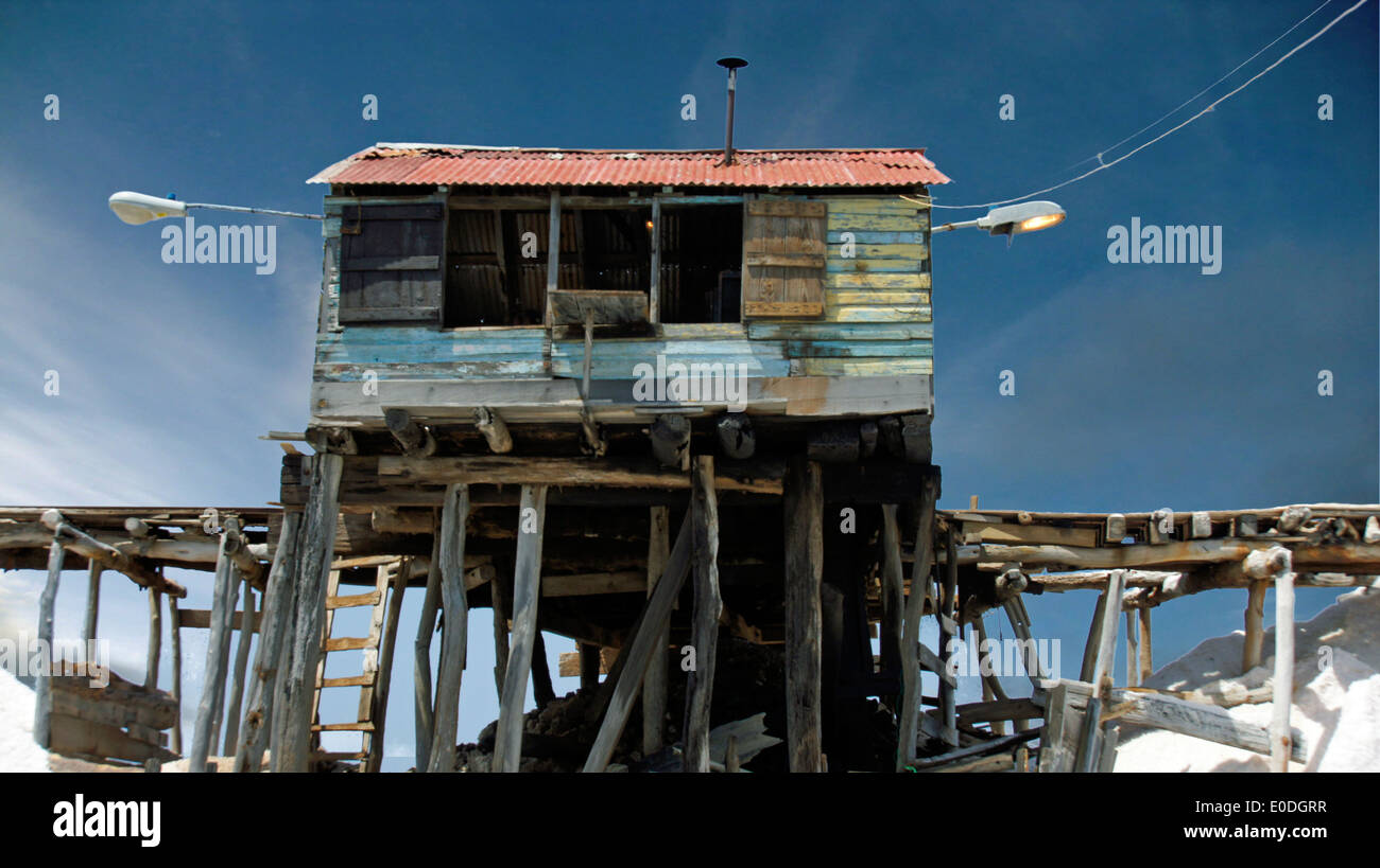caribbean salt refinery Stock Photo - Alamy