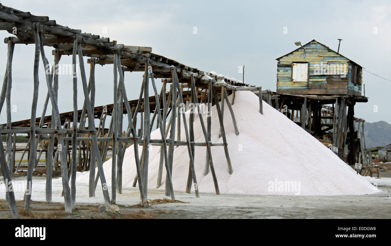 caribbean salt refinery Stock Photo - Alamy