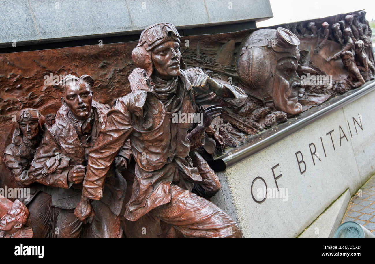 The Battle of Britain Memorial in London England UK Stock Photo - Alamy
