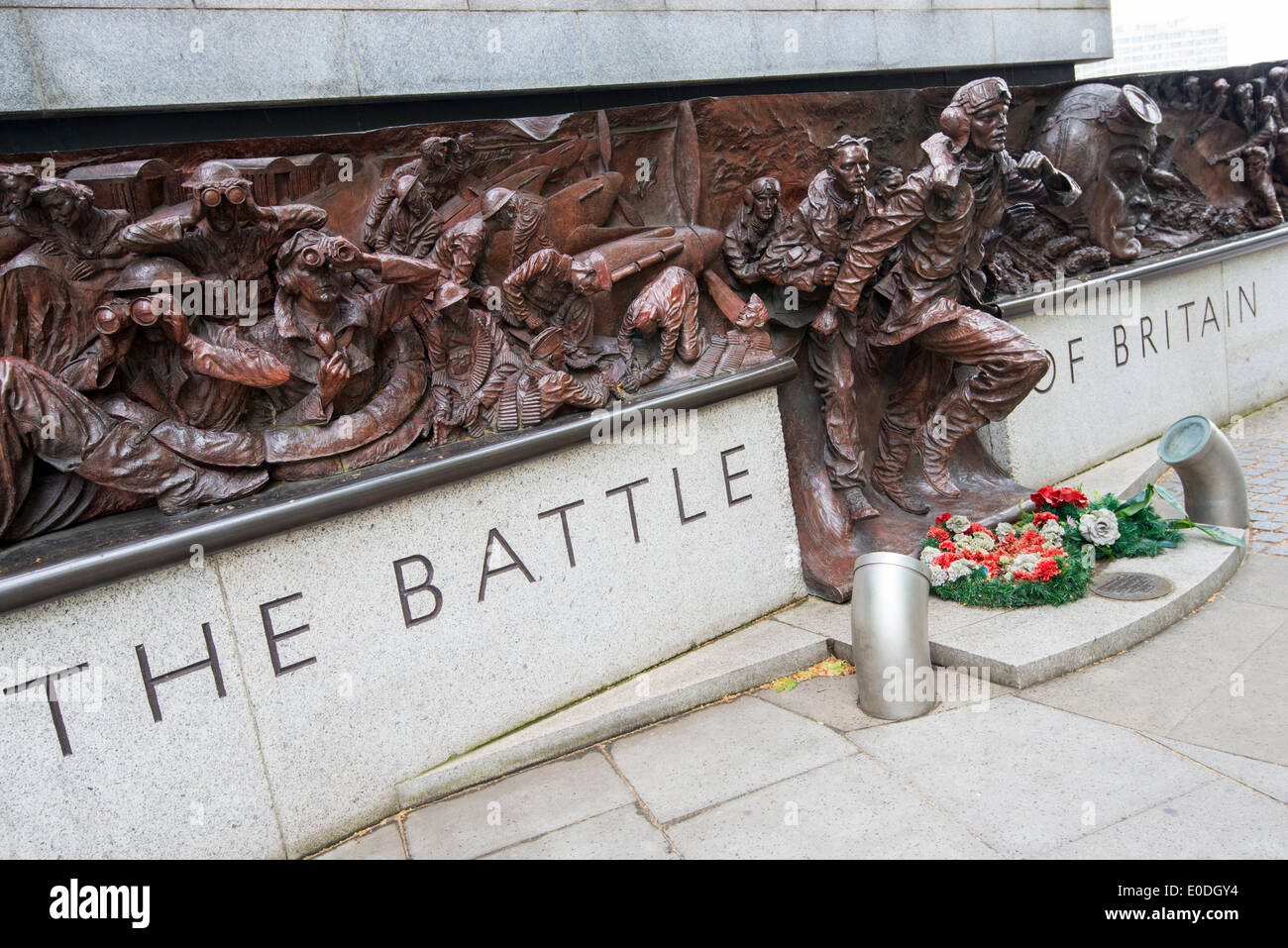 The Battle of Britain Memorial in London England UK Stock Photo - Alamy