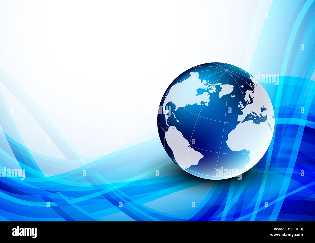 Abstract background with globes Stock Photo - Alamy
