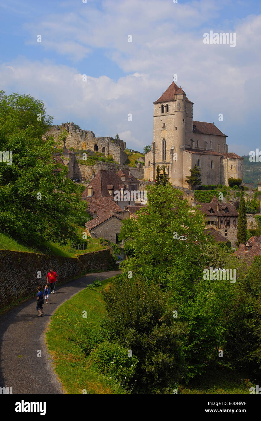 Saint cirq lapopie lot hi-res stock photography and images - Alamy