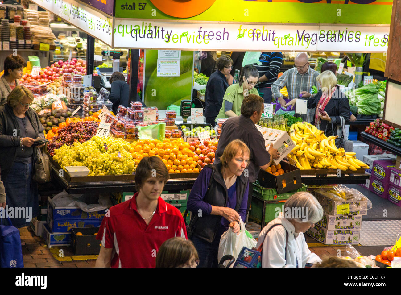Adelaide central market hi-res stock photography and images - Alamy
