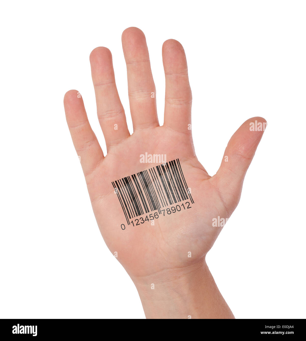 Hand scanning barcode hi-res stock photography and images - Alamy