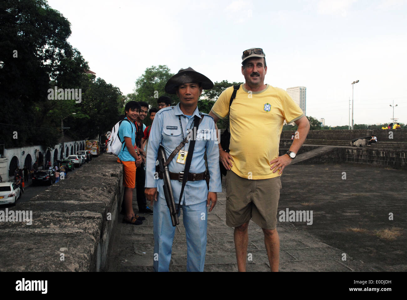 Security Guard at Intramuros, Manila, Philippines, South East Asia ...
