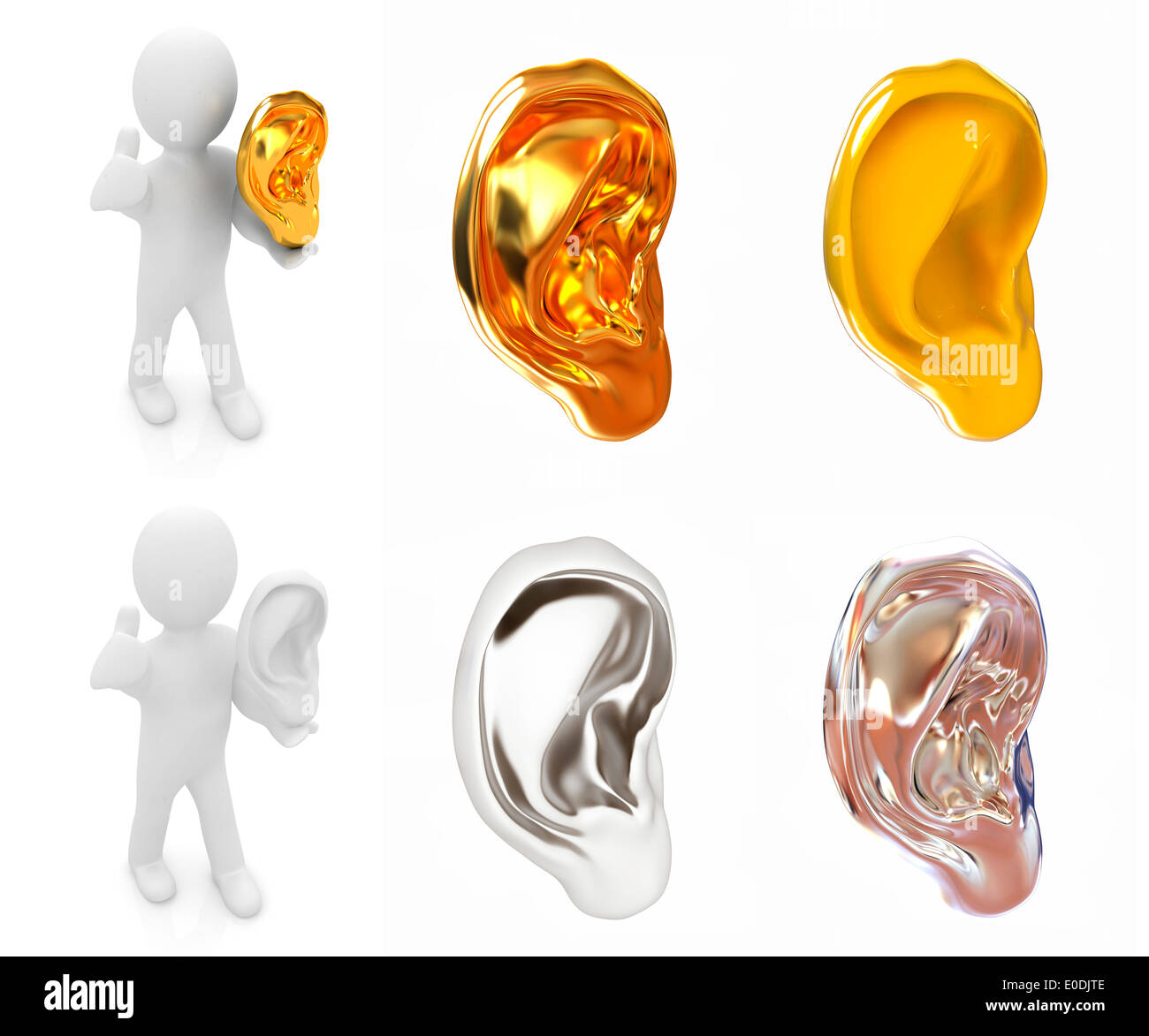 Ear fragment hi-res stock photography and images - Alamy