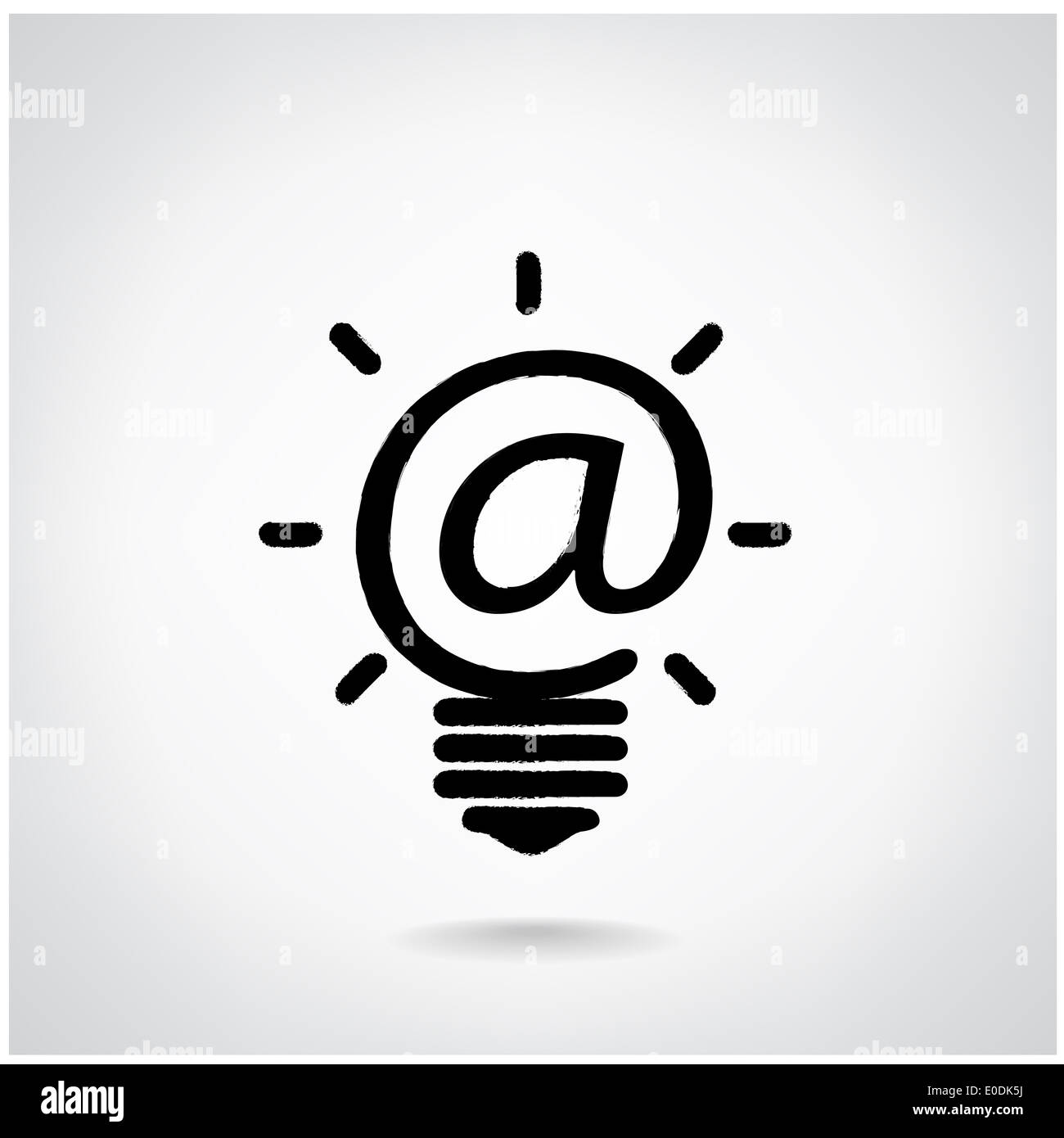 Creative light bulb concept background design for poster flyer cover ...