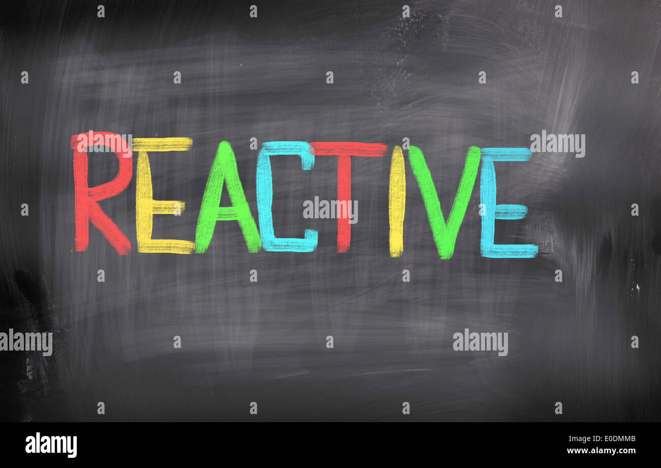 Reactive hi-res stock photography and images - Alamy