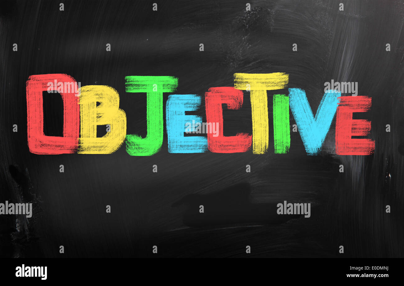 Objective concept hi-res stock photography and images - Alamy