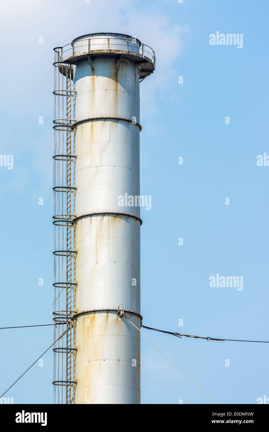 Tall factory chimneys hi-res stock photography and images - Alamy