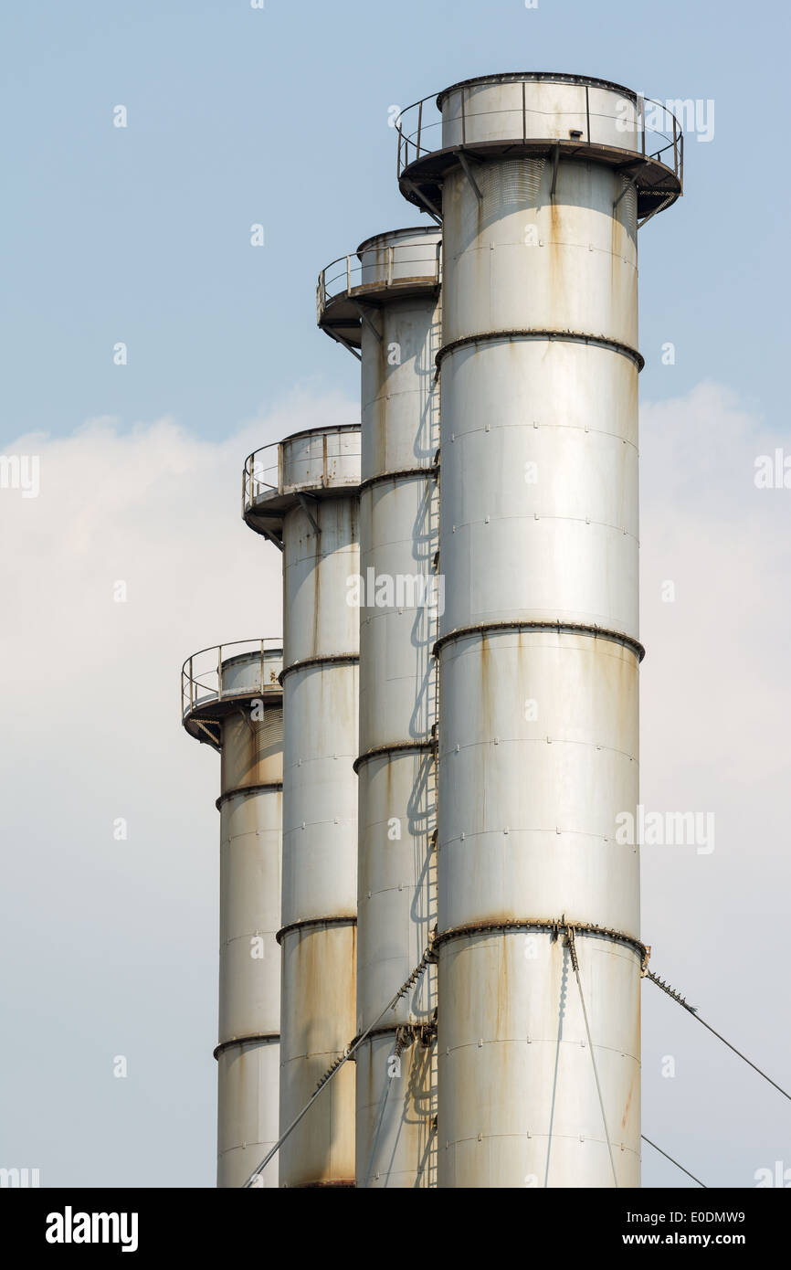 Radioactive pollution towers hi-res stock photography and images - Alamy