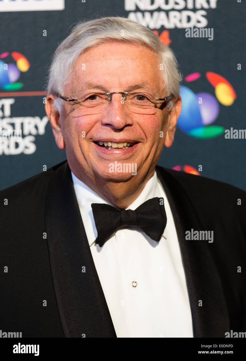 8th May 2014, London, UK. David Stern attends the BT Sport Industry ...
