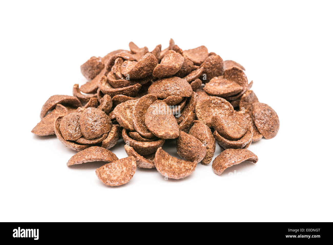 Pile of chocolate cornflakes hi-res stock photography and images - Alamy