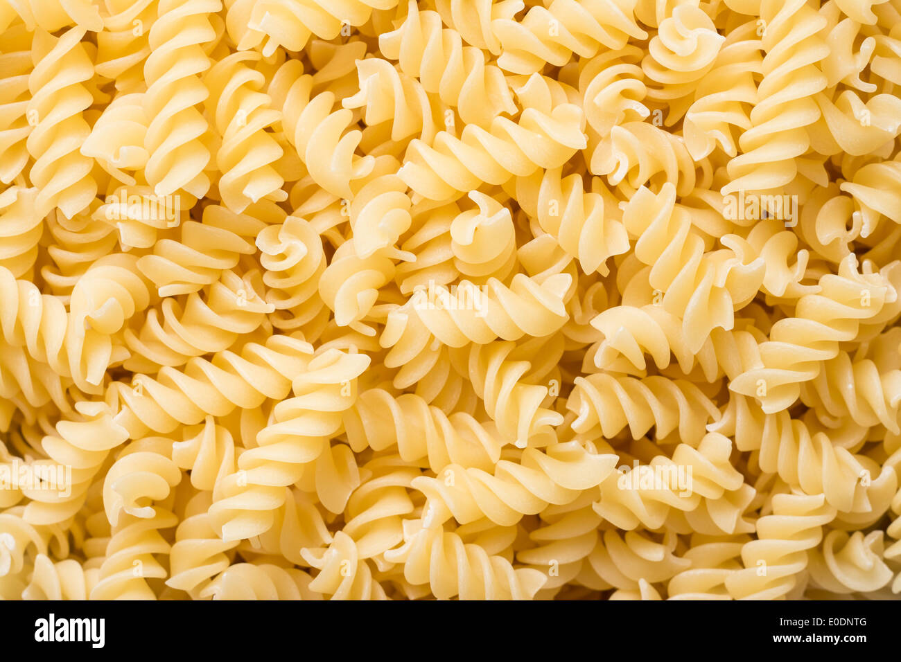Italy uncooked spiral pasta hi-res stock photography and images - Alamy