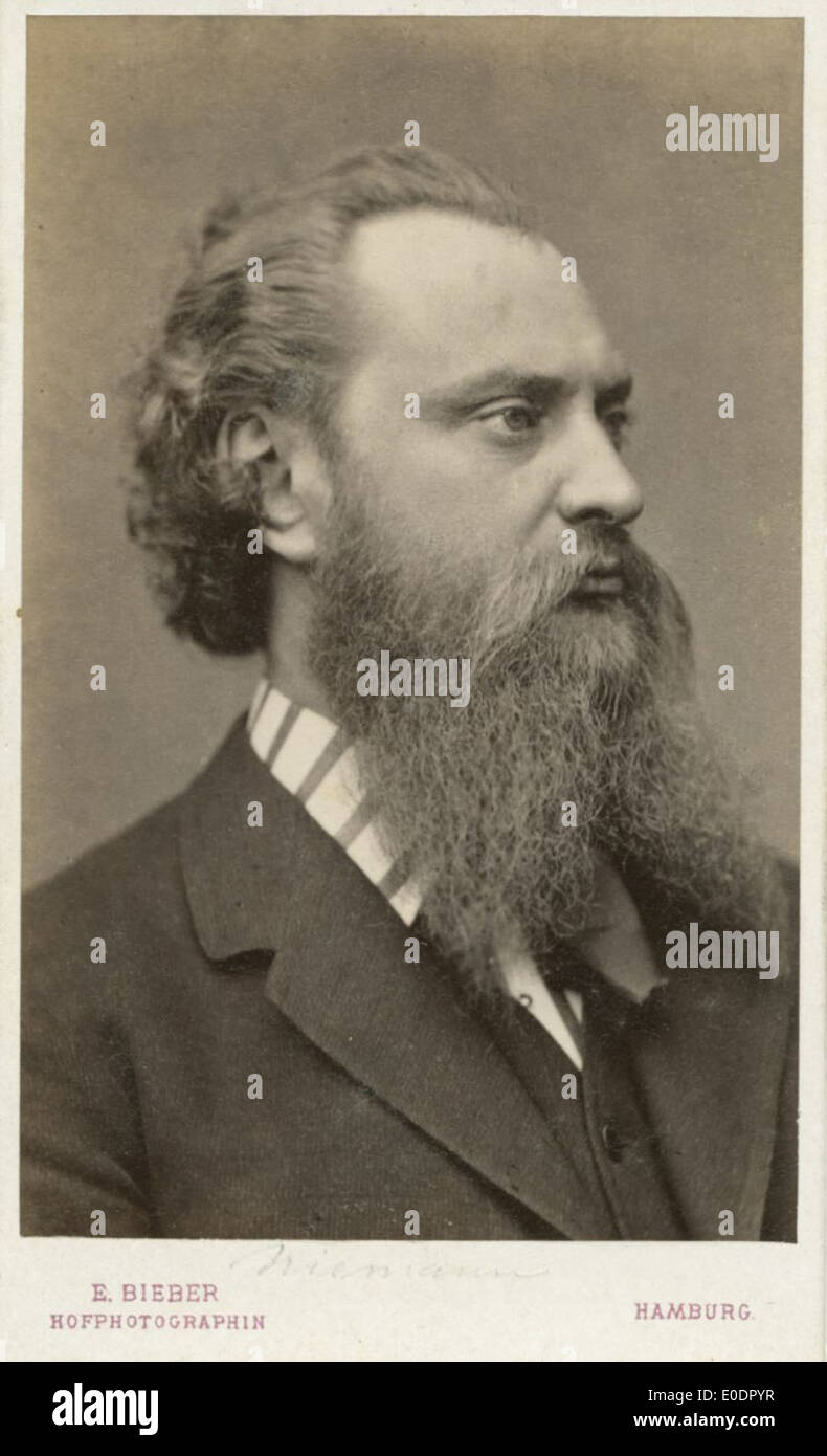Albert wilhelm karl niemann portrait hi-res stock photography and ...