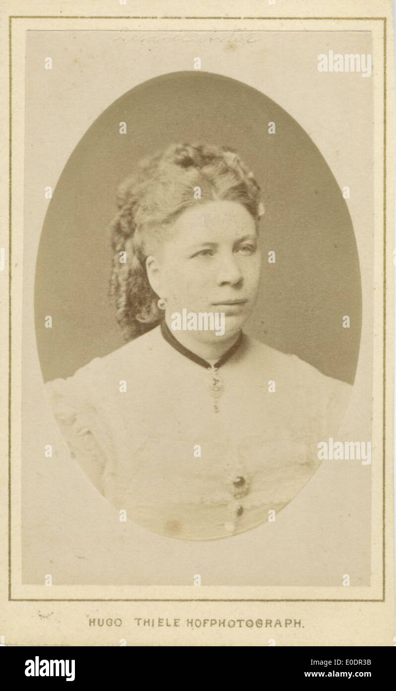 A portrait from the 1800s capturing the formal style typical of 19th ...