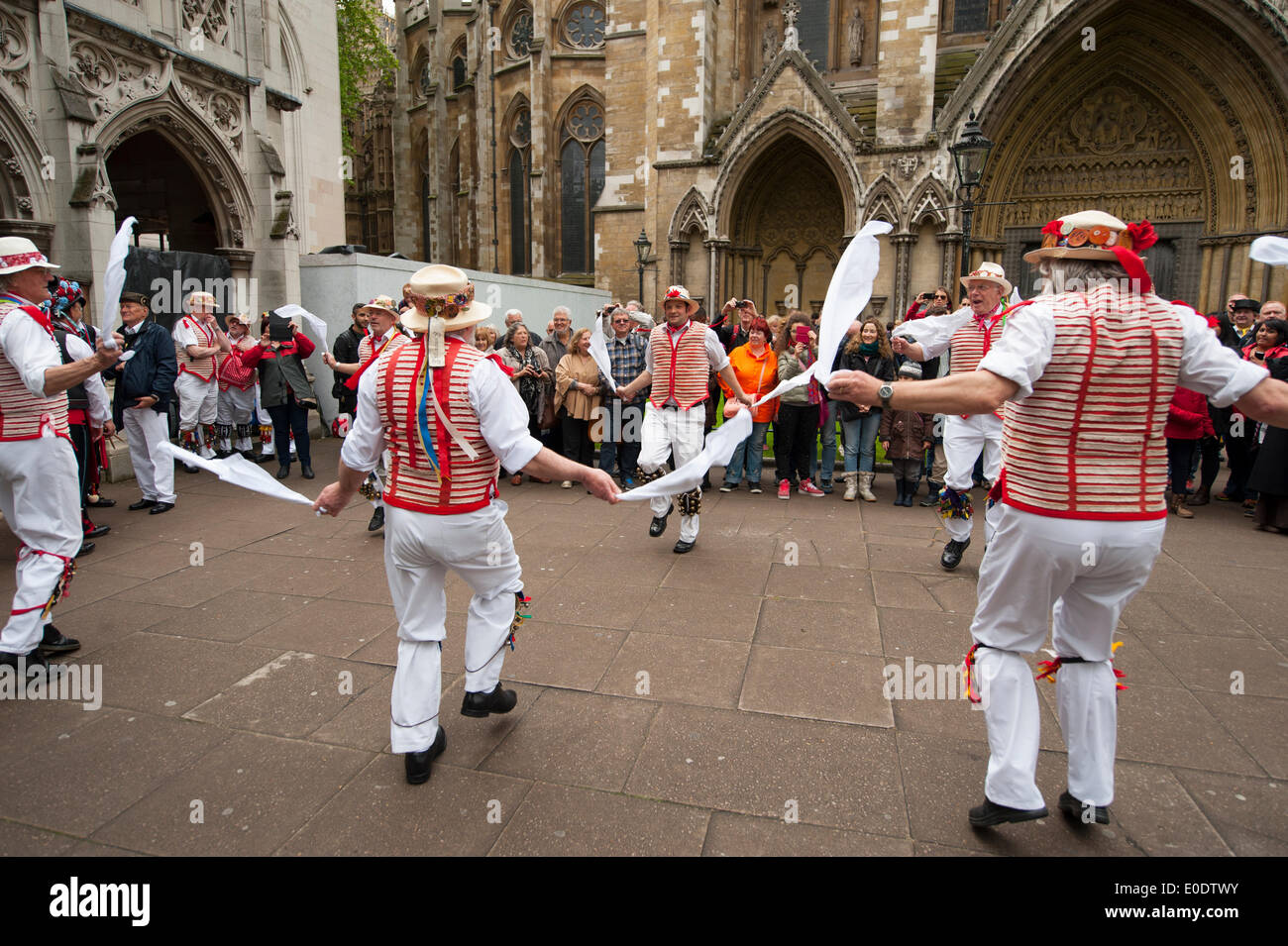 Westminster morris men handkerchief dance hi-res stock photography and ...