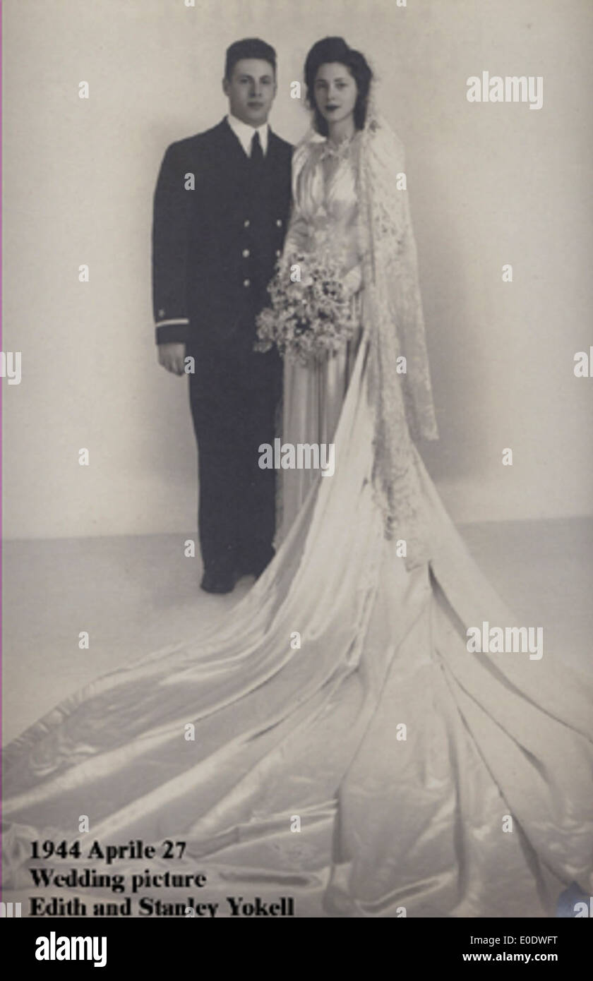 Wedding world war 2 hi-res stock photography and images - Alamy