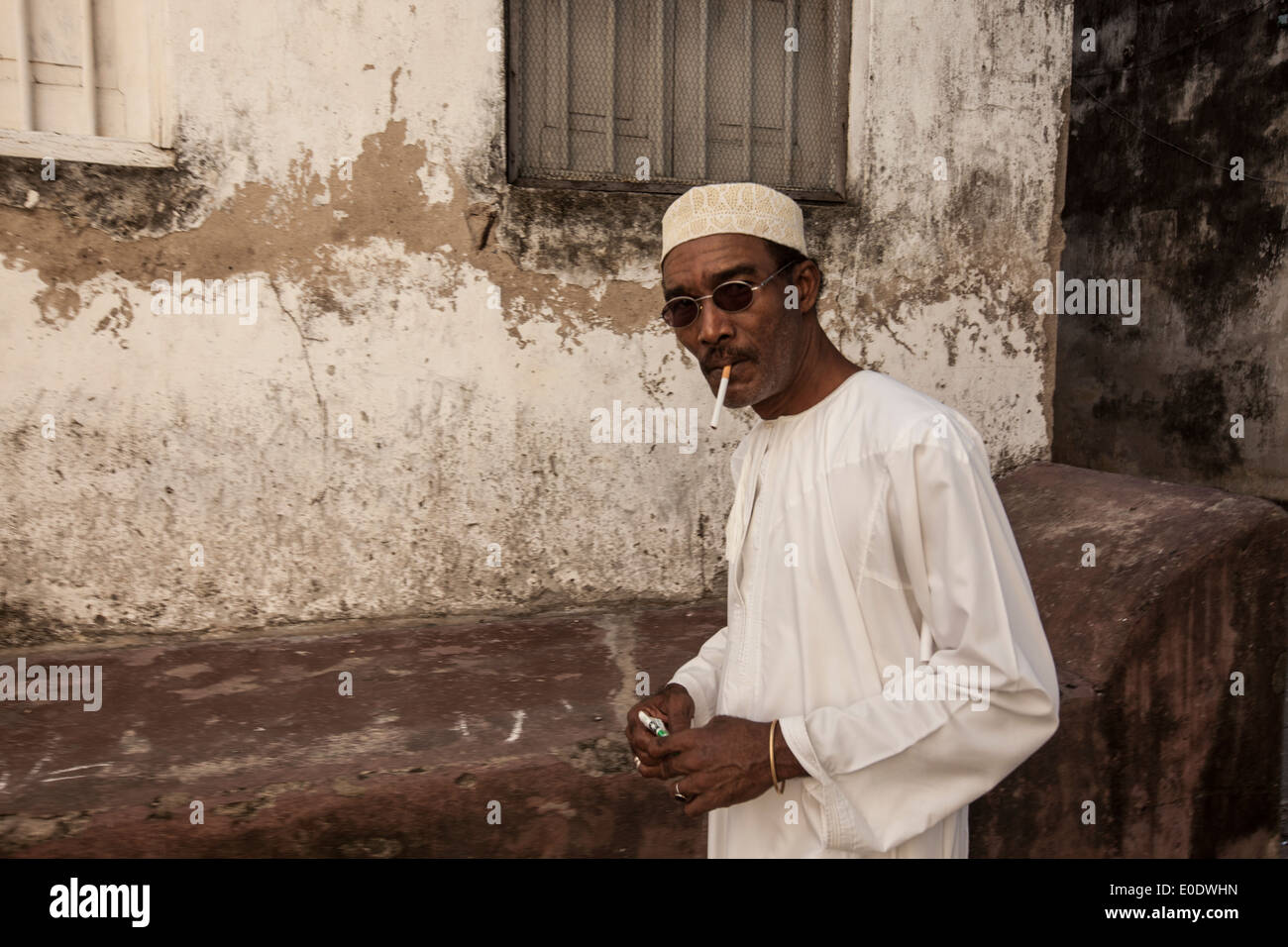 Swahili man in Zanzibar, Tanzania, East Africa Stock Photo - Alamy