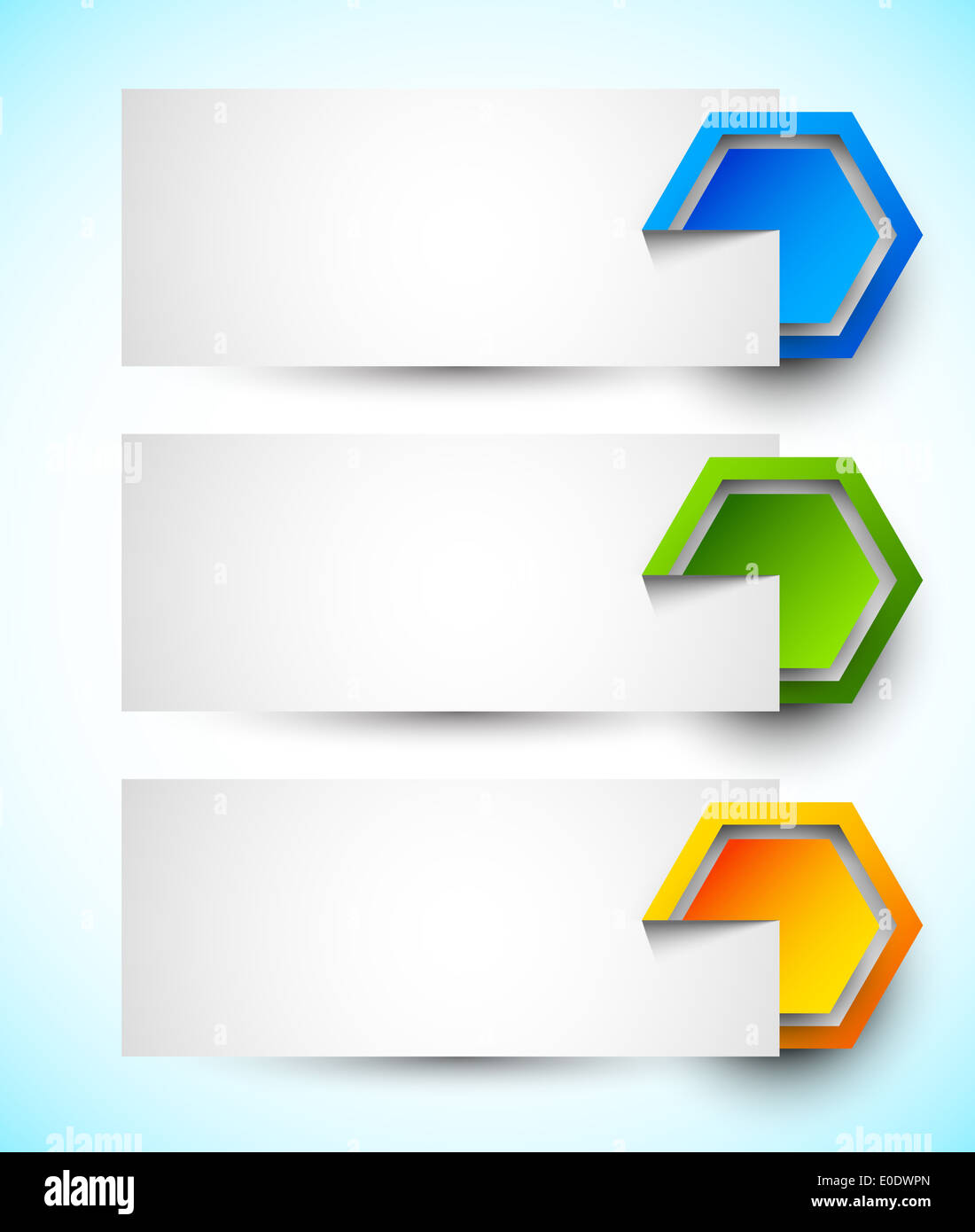 Cut paper banners hi-res stock photography and images - Alamy