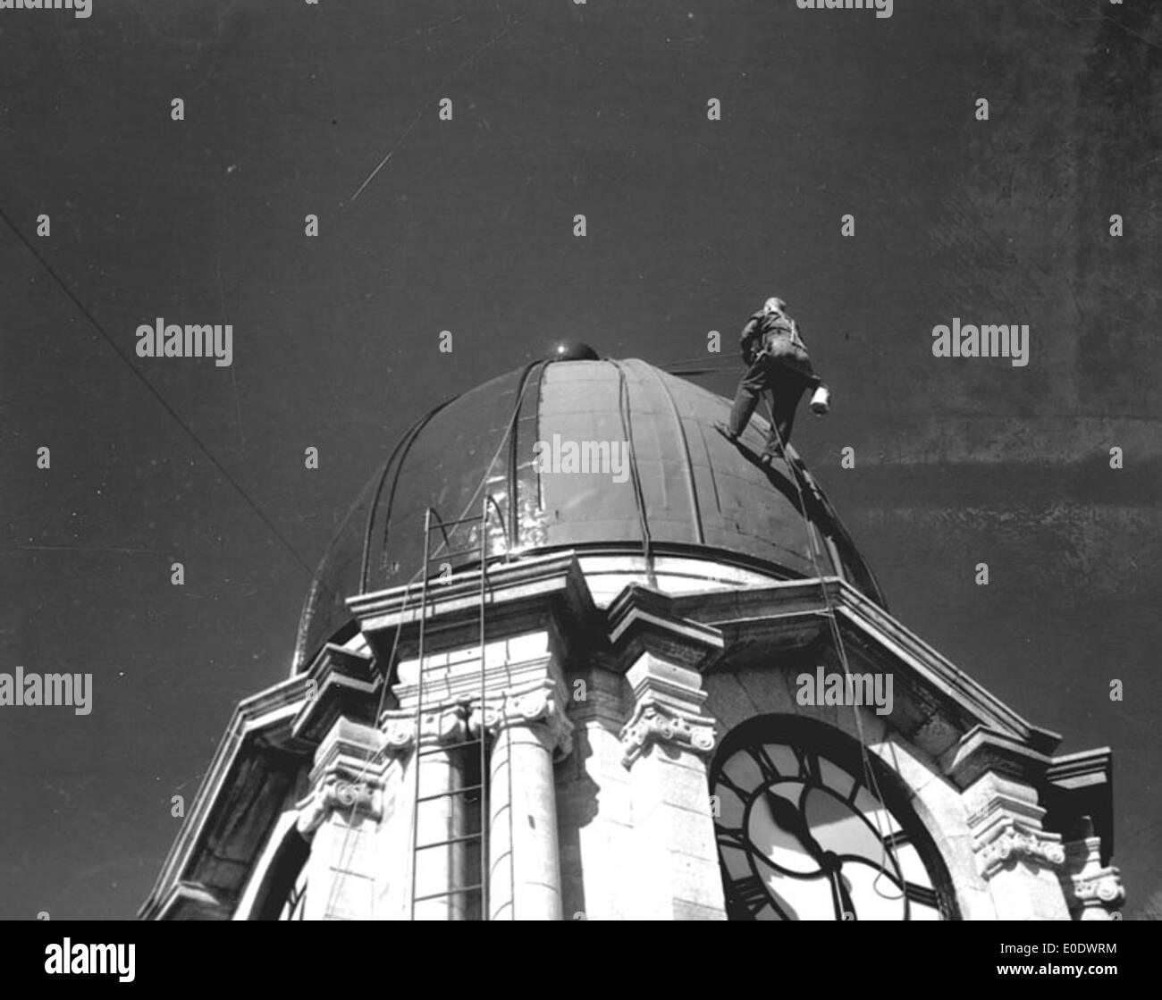 Harvard clock tower Black and White Stock Photos & Images - Alamy